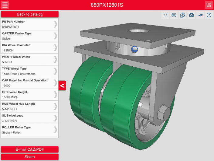 CASTER CAD 3D - Colson Group USA