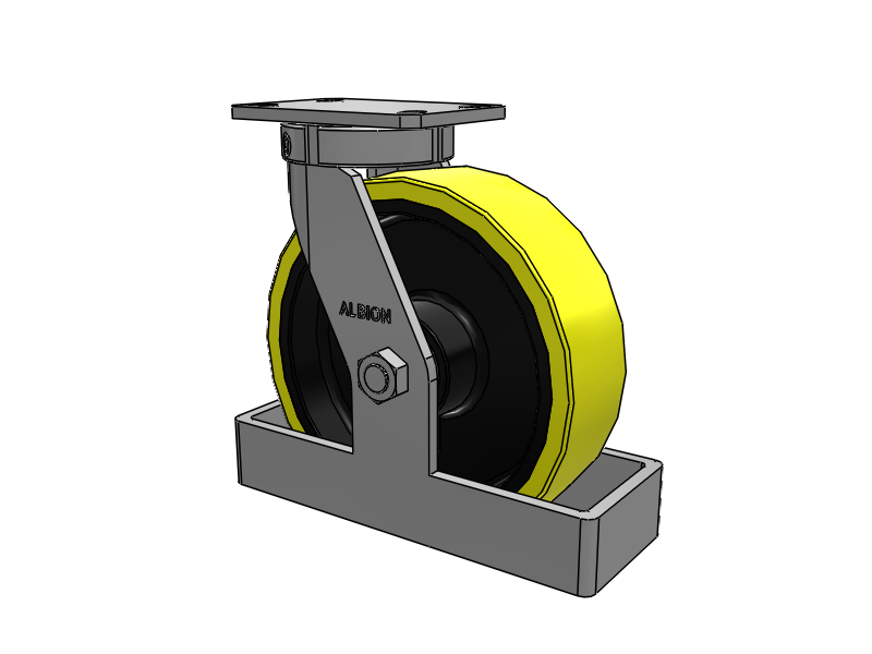 3.0000" Top Plate Swivel | 310PF10528STO